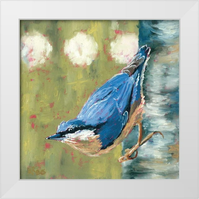 Reeves, Molly 26x26 White Modern Wood Framed Museum Art Print Titled ...