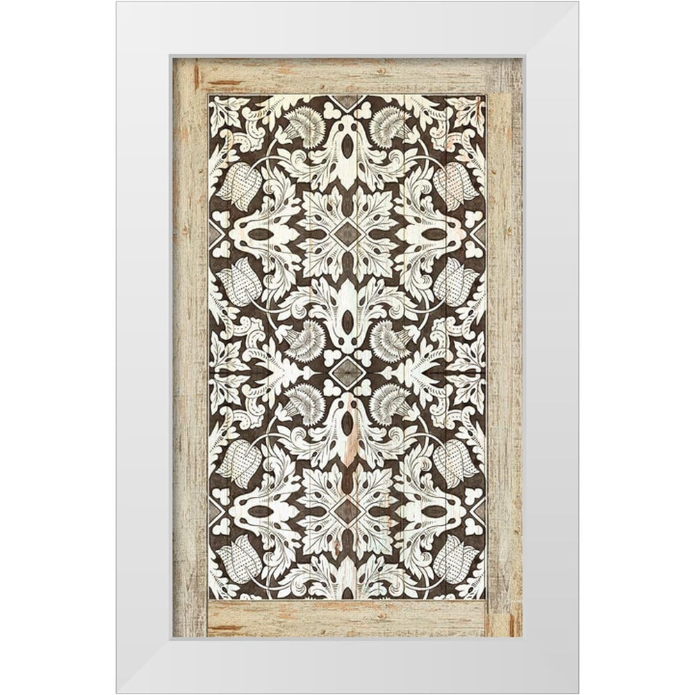 Reeves, Tom 10x14 White Modern Wood Framed Museum Art Print Titled ...