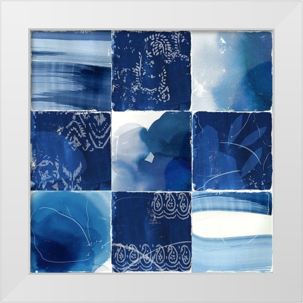 Reeves, Tom 12x12 White Modern Wood Framed Museum Art Print Titled ...