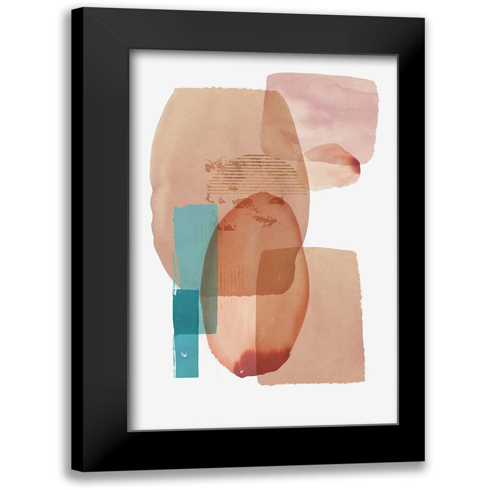 Reeves, Tom 13x18 Black Modern Framed Museum Art Print Titled - Pink ...