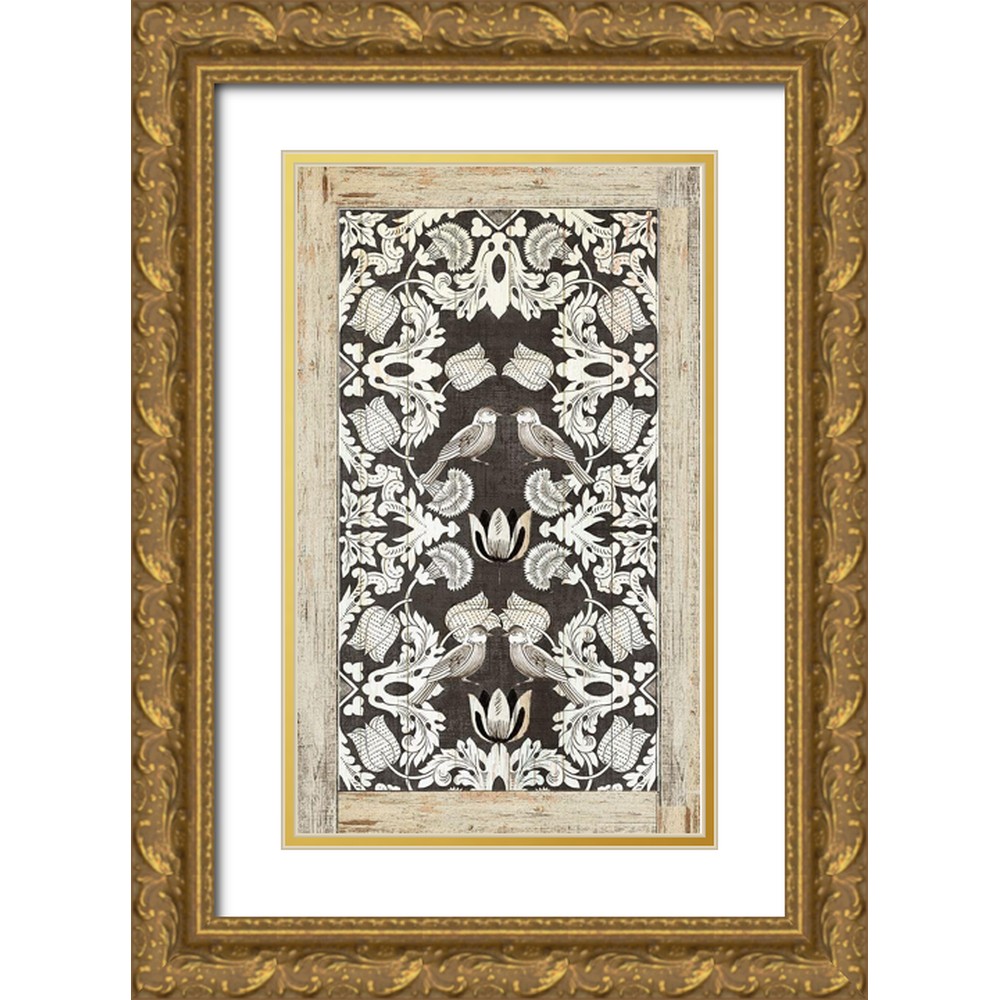 Reeves, Tom 16x24 Gold Ornate Wood Framed with Double Matting Museum ...