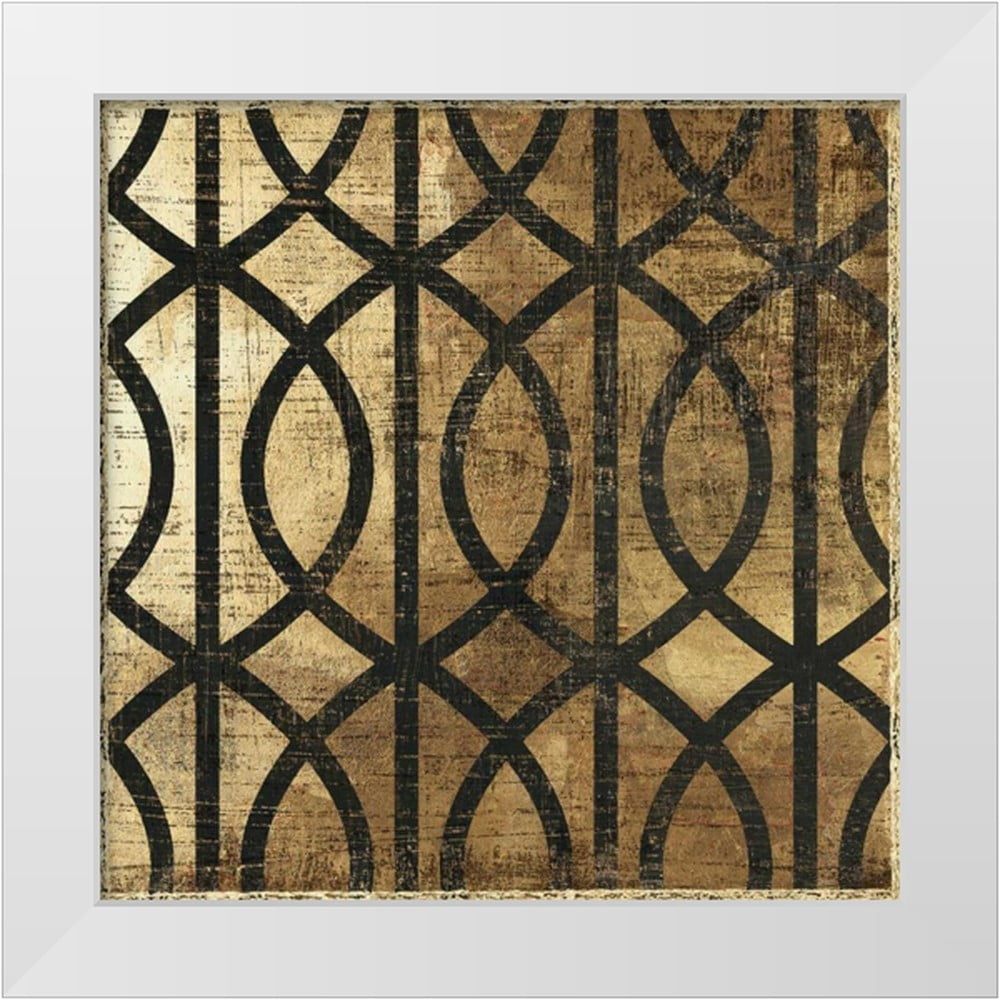 Reeves, Tom 26x26 White Modern Wood Framed Museum Art Print Titled ...
