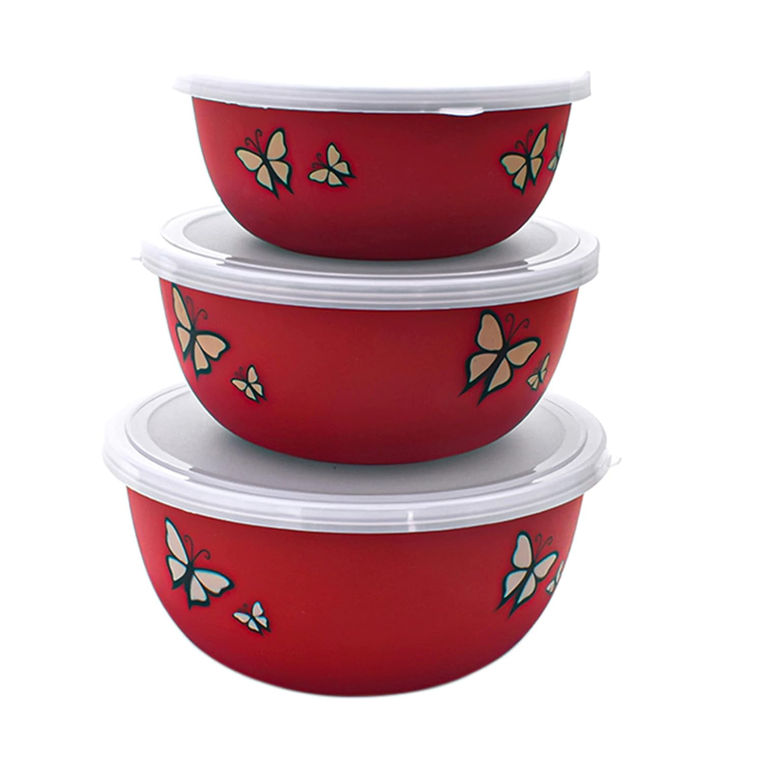 Reezle Microwave Safe Stainless steel Food Storage Containers with lid ...