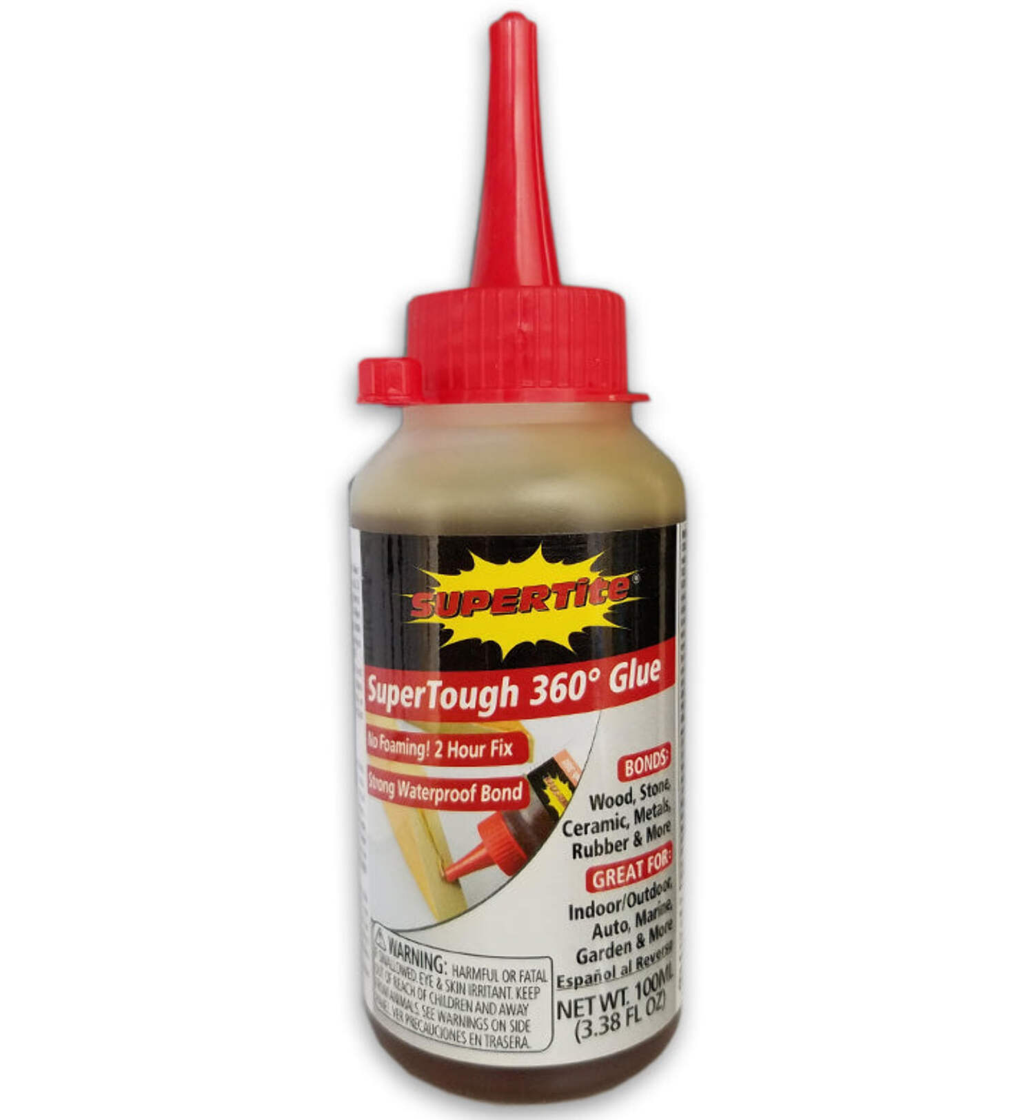 Ref-1056 Supertite SUPER TOUGH 360 GLUE (No Foaming)- 100ml (3.38oz ...