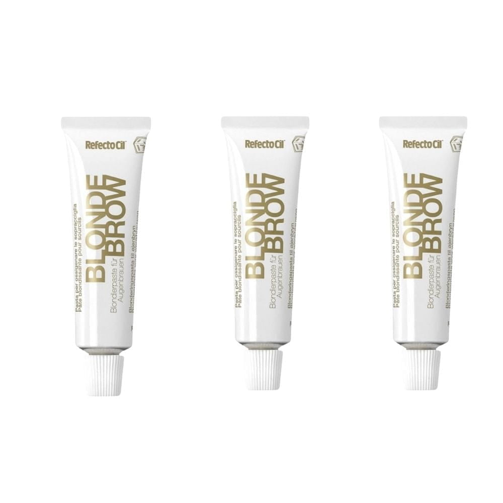 RefectoCil Blond Brow Lightening Eyebrow Dye 15 ml -3 Pack - Walmart ...