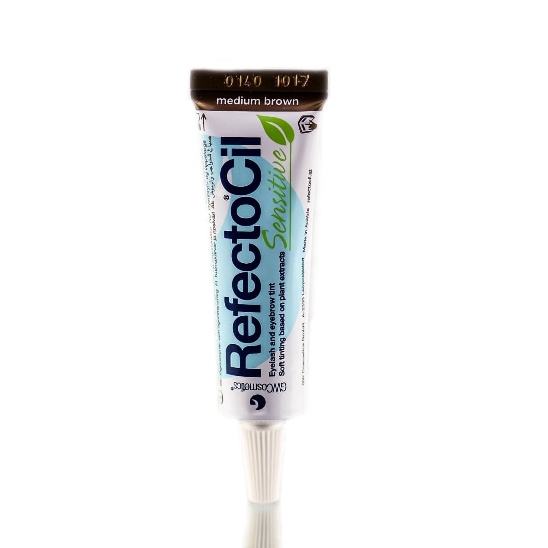 Refectocil Sensitive Eyebrow and Eyelash Tint Color Gel - Medium Brown ...