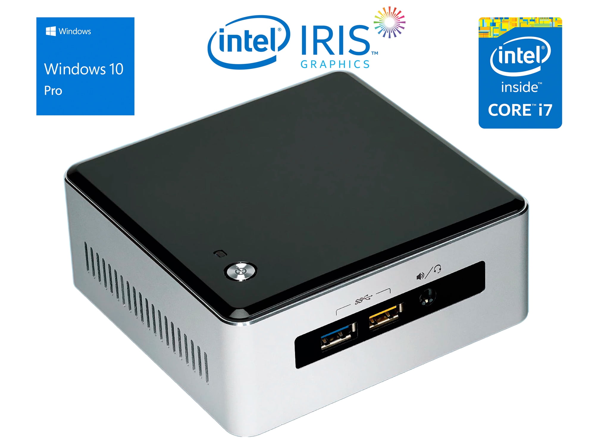 Referbished Intel NUC5i7RYH Mini Desktop, Intel Dual-Core i7-5557U Upto ...