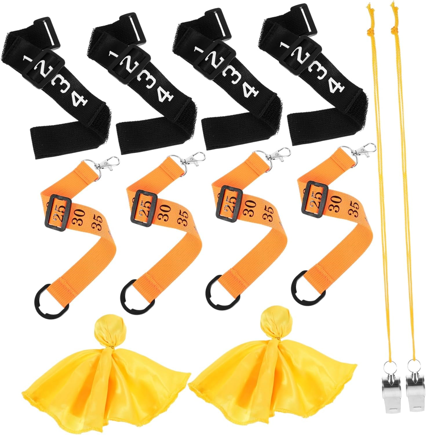 Referee Cards and Whistle Kit - Yellow and Red Cards, Soccer Referee ...