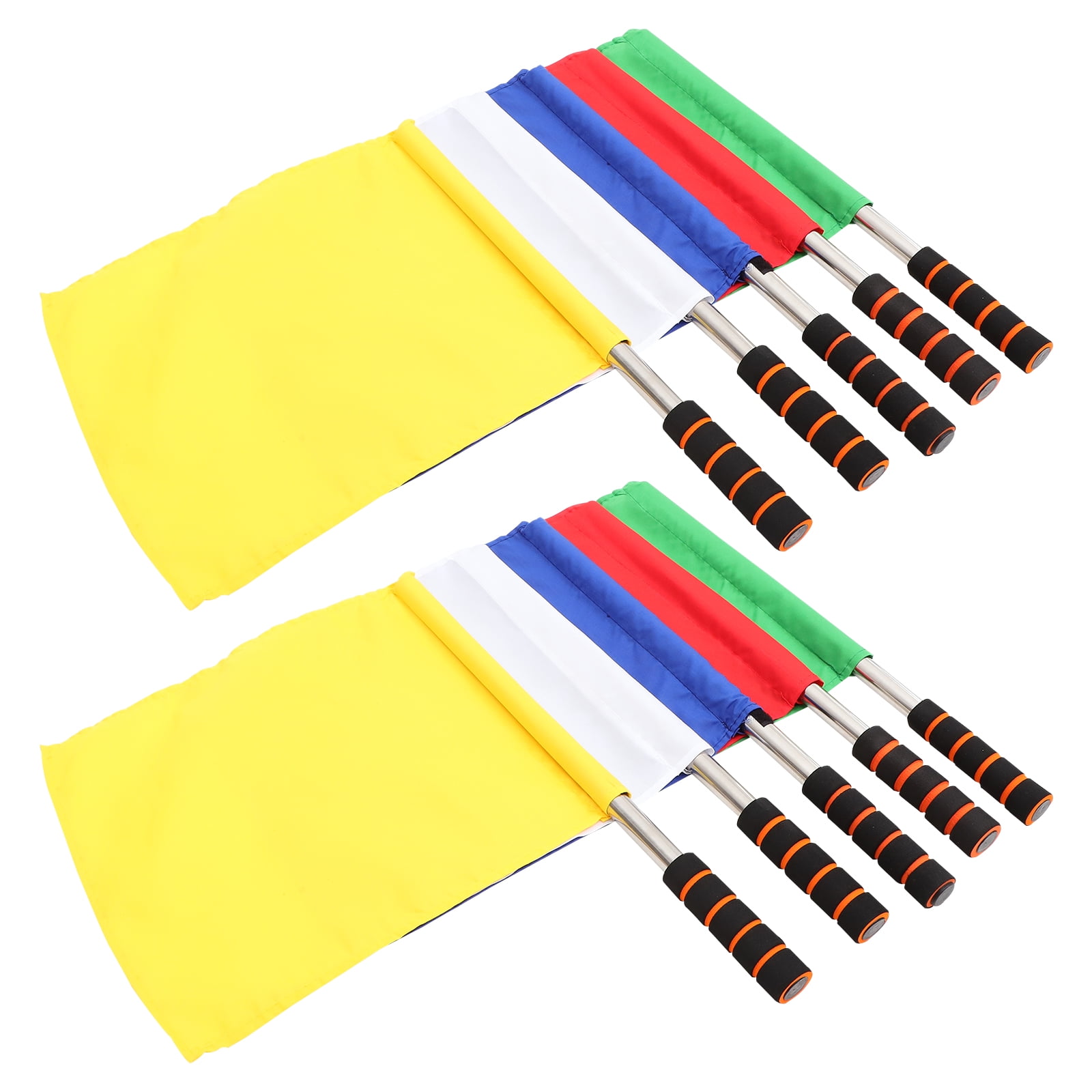 Referee Flag Hand Signal Competition Flags Football Match Sports ...