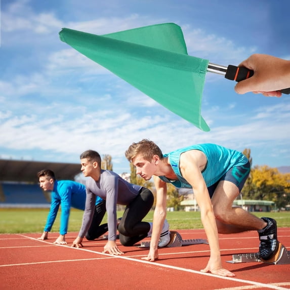 Referee Flags with Stainless Steel Poles and Sponge Handles High ...