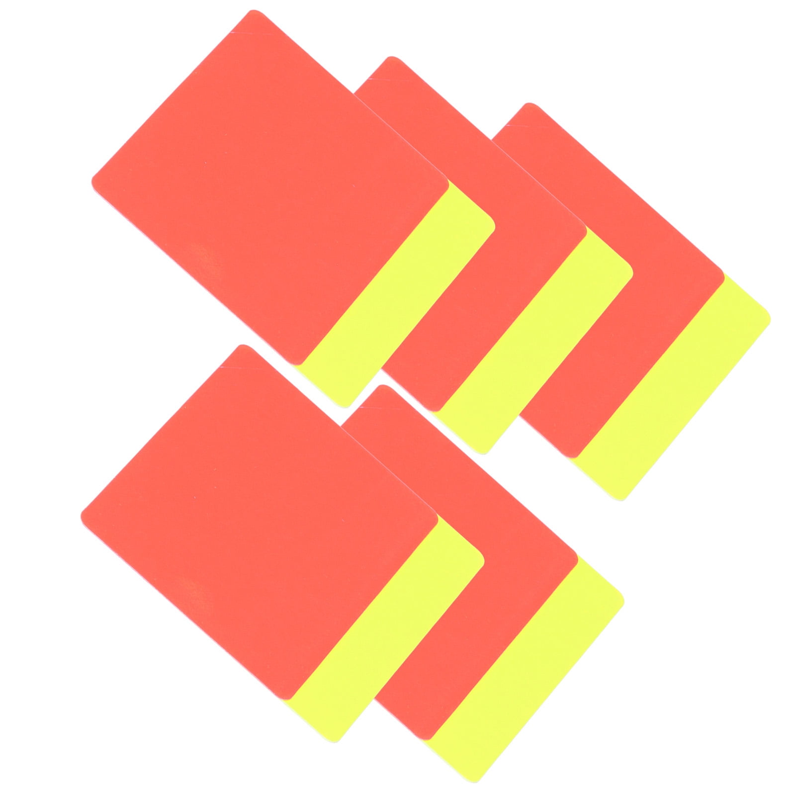 Referee Penalty Cards, 5Set Football Red And Yellow Card Sports Cards ...