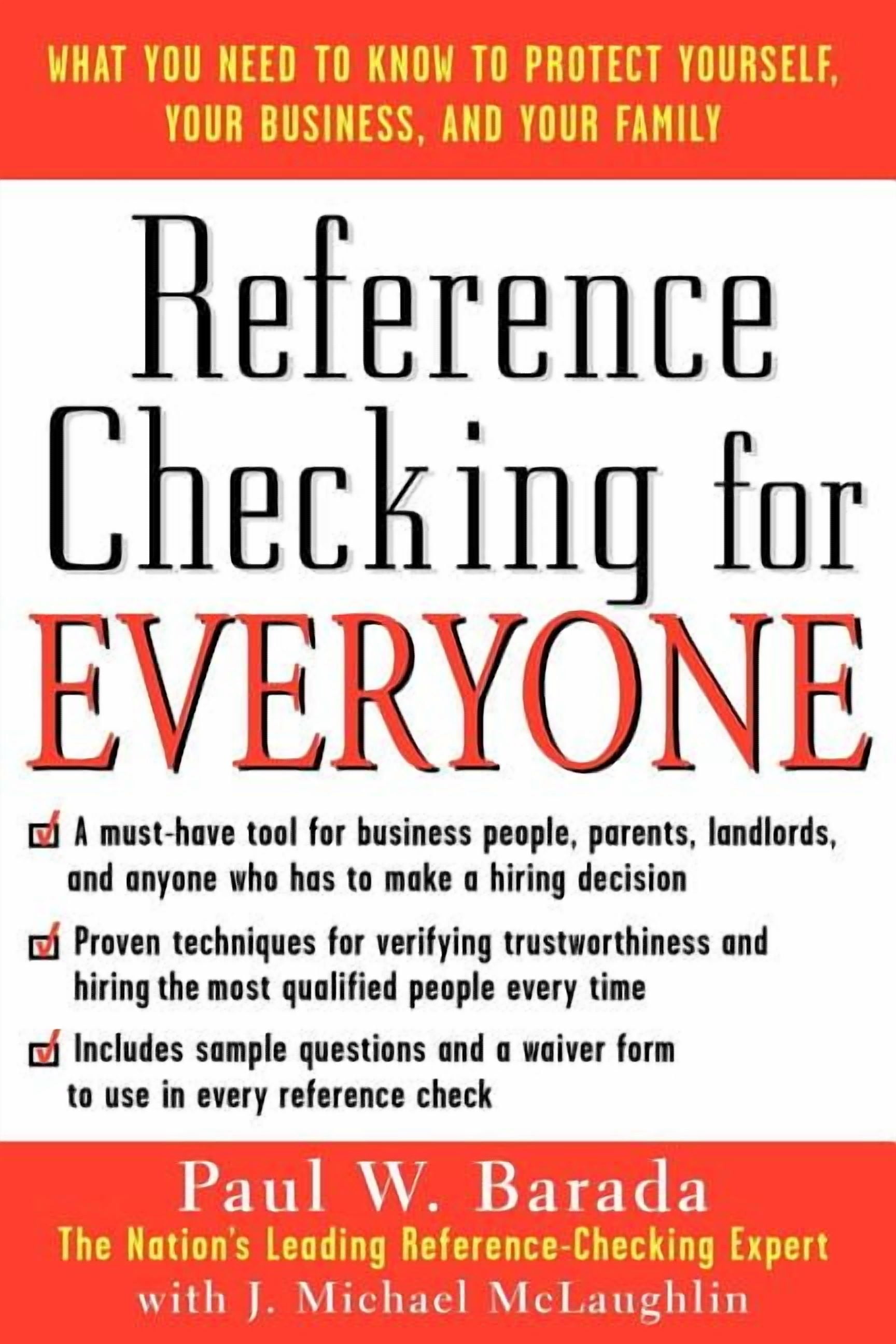 Reference Checking for Everyone: What You Need to Know to Protect ...