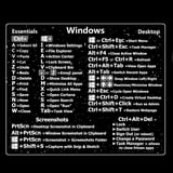 1PCS Keyboard Shortcut Sticker, Adhesive Keyboard Shortcuts for PC ...