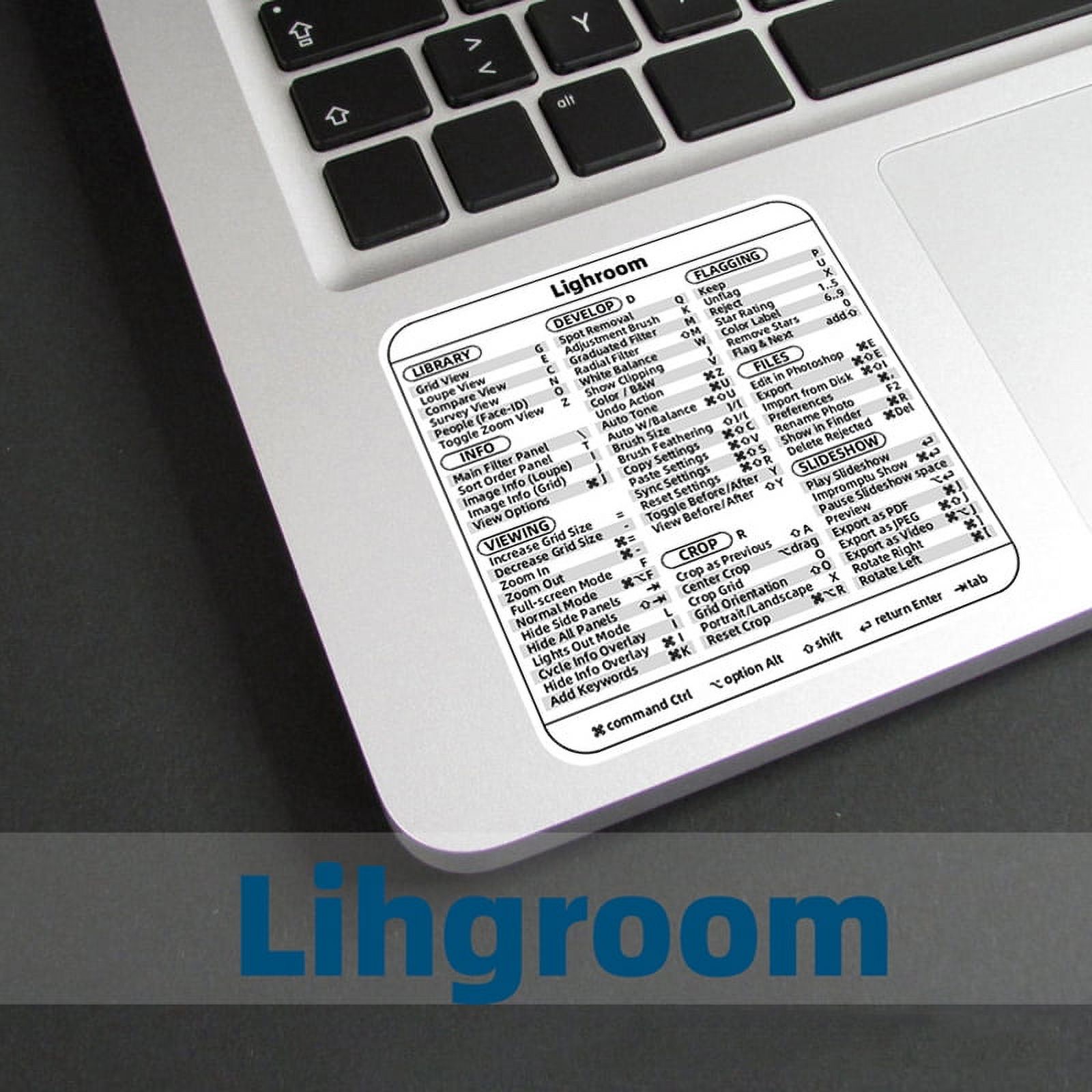 Reference Keyboard Shortcut Sticker Adhesive for PC Laptop Desktop ...