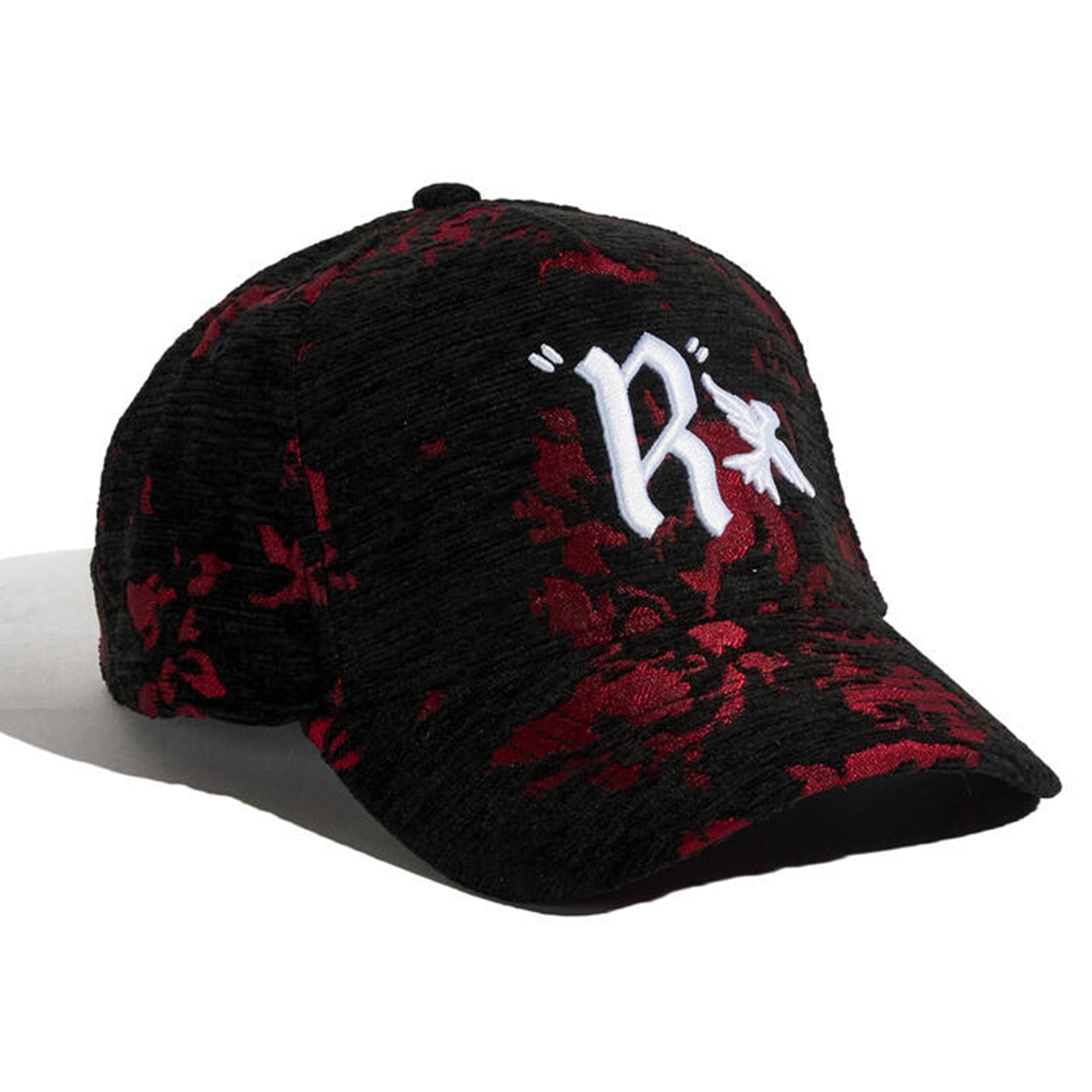 Reference Men Luxe Snapback Hat (Black Burgundy) - Walmart.com
