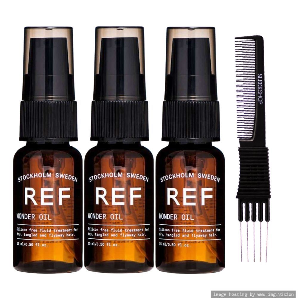 Reference Of Sweden REF Wonder Oil (0.50 oz) with SLEEKSHOP Teasing ...