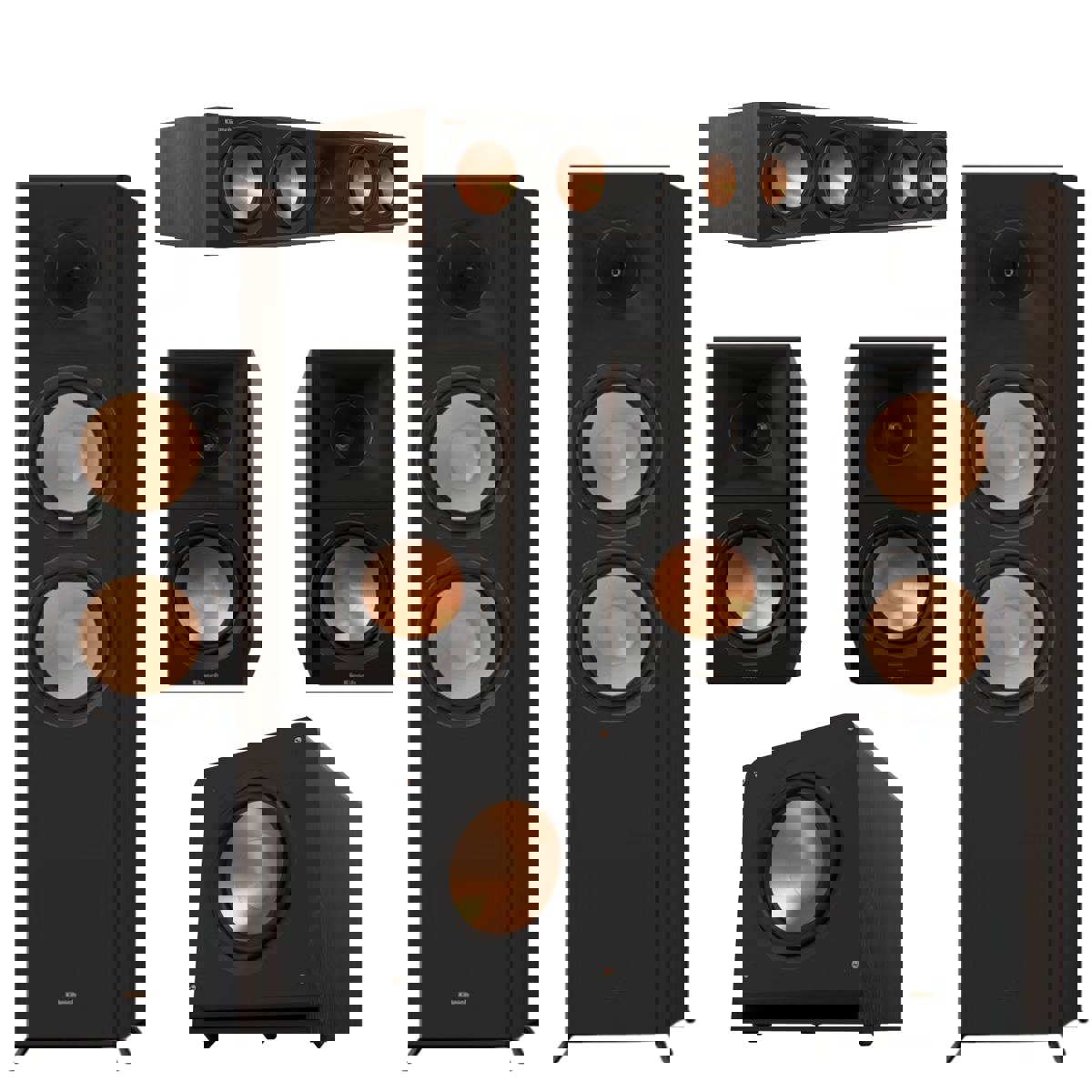 Reference Premiere RP-8060FA II 6.5" 2-Way Dolby Atmos Speakers + RP ...