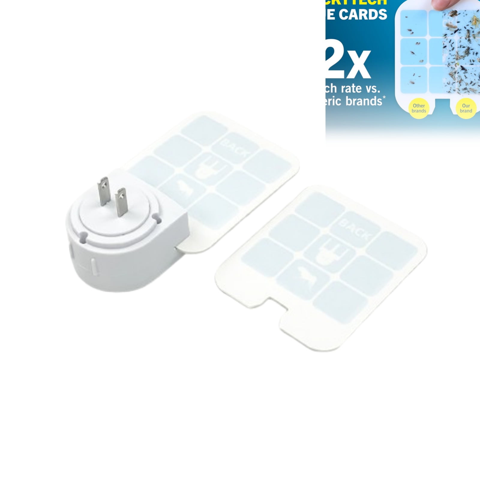 Refill Sticky Boards for Fly Trap Indoor & Flying Insect Trap, Captures ...