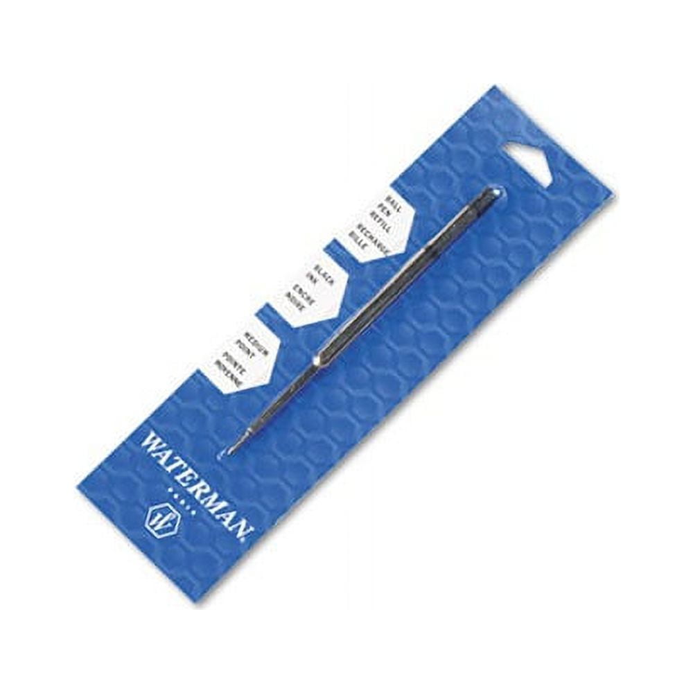 Refill for Waterman Ballpoint Pens Medium Point, Black Ink - Walmart.com