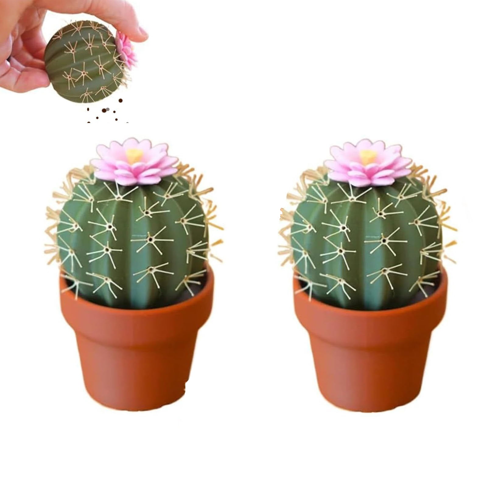 Refillable Cactus Salt and Pepper Shakers Cute 3D Printed Plant ...