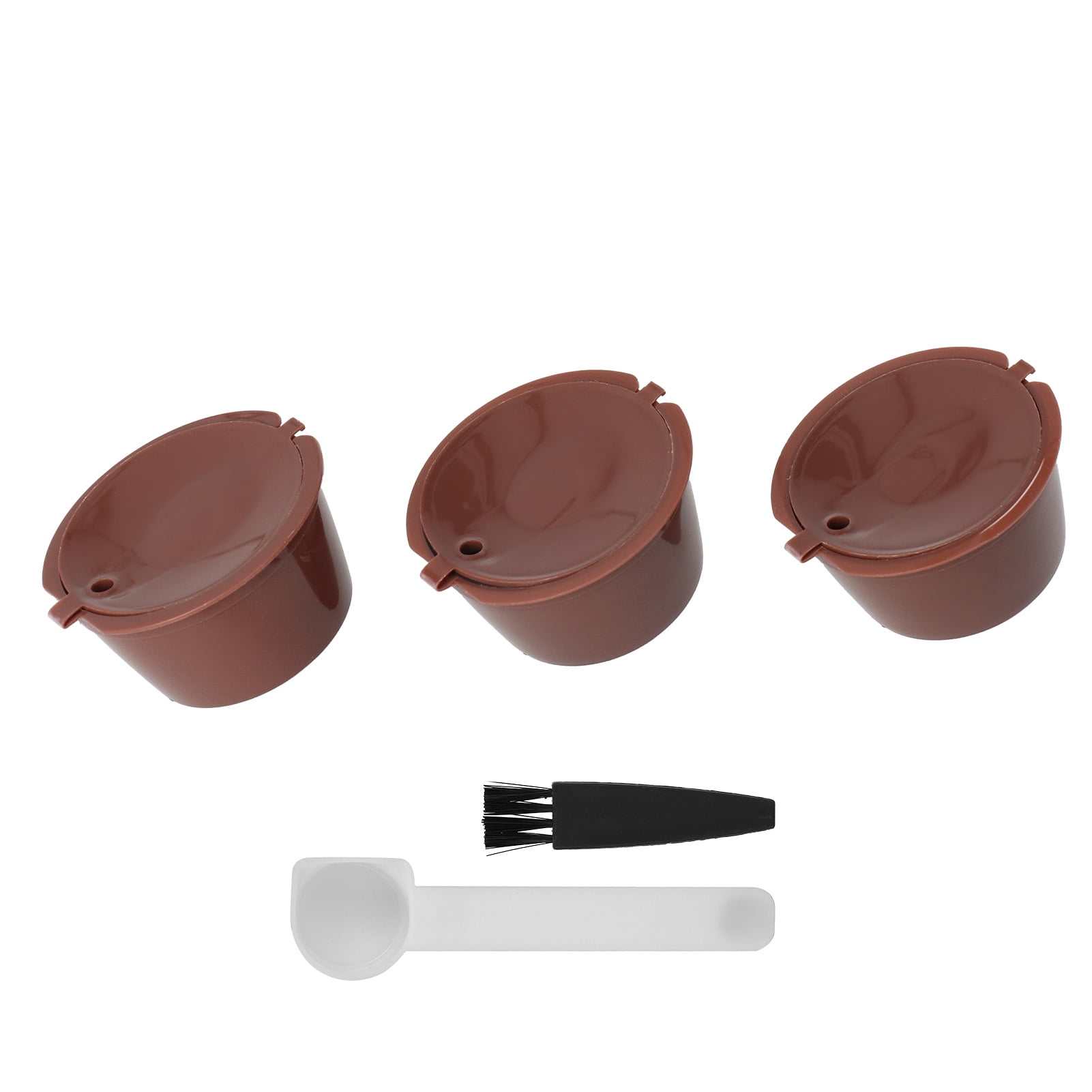 Refillable Capsule Coffee Filter Set Reusable Cafe Tool Fit for Dolce ...
