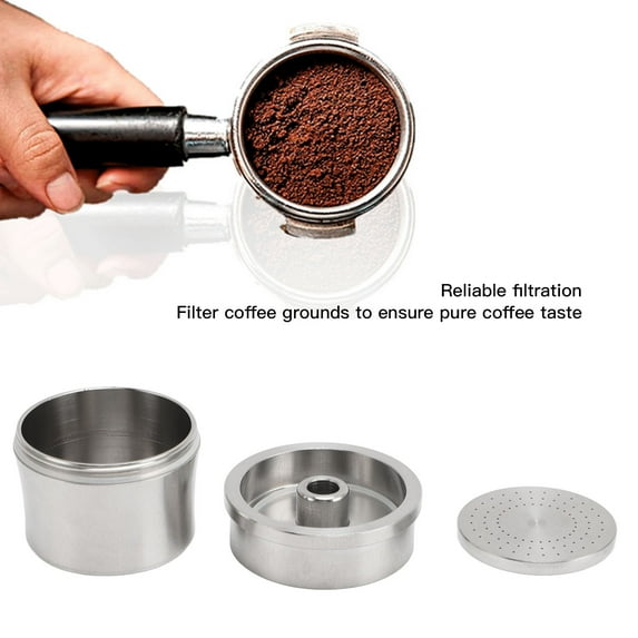 Refillable Coffee Pods, Eco,Friendly, Durable Stainless Steel, Fits ...