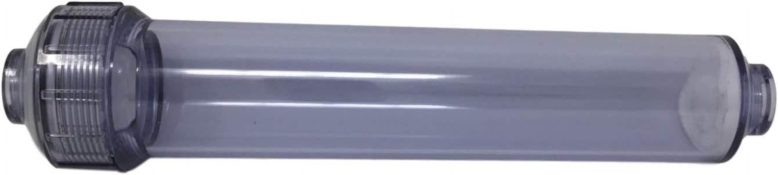 Refillable Empty Water Filter Cartridge for RO/DI Filters (Clear ...