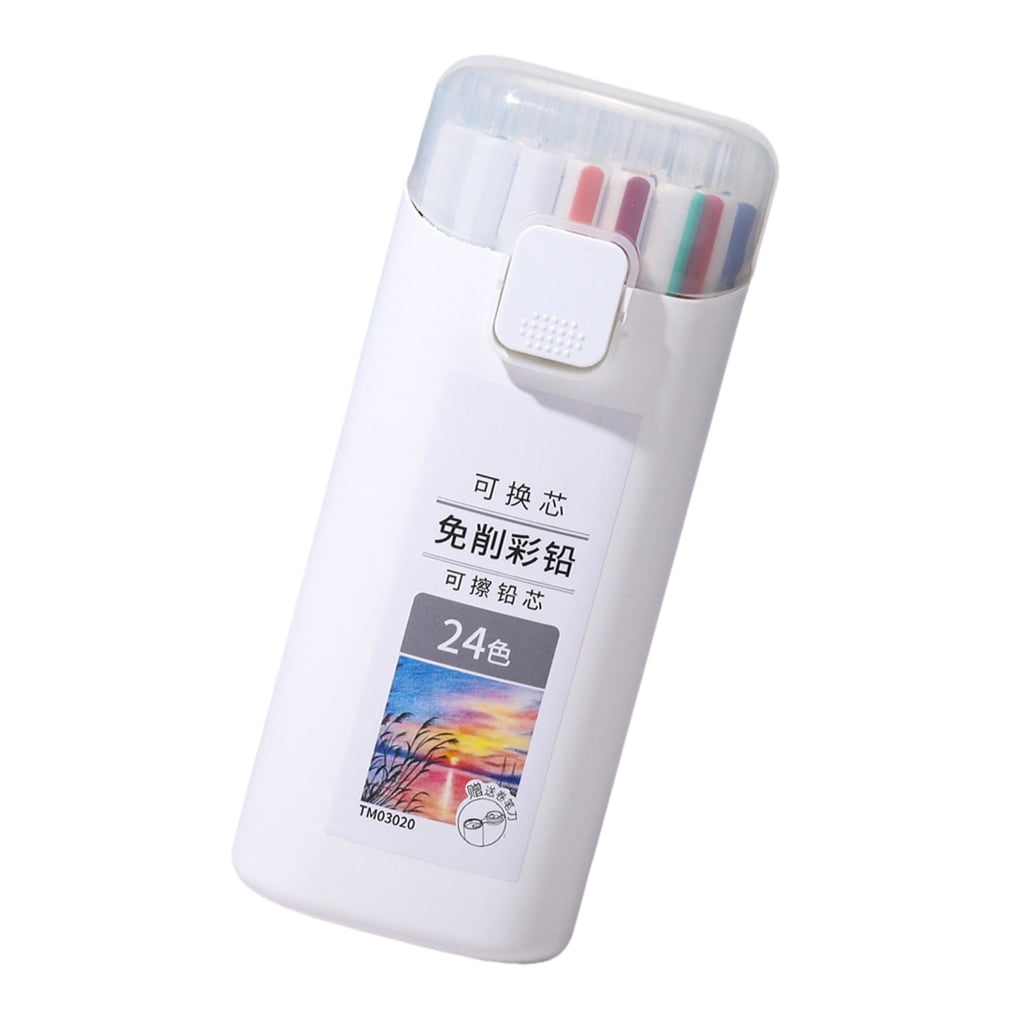 Refillable Erasable Colored Pencil No Sharpening 3.0MM For Kid Drawing ...