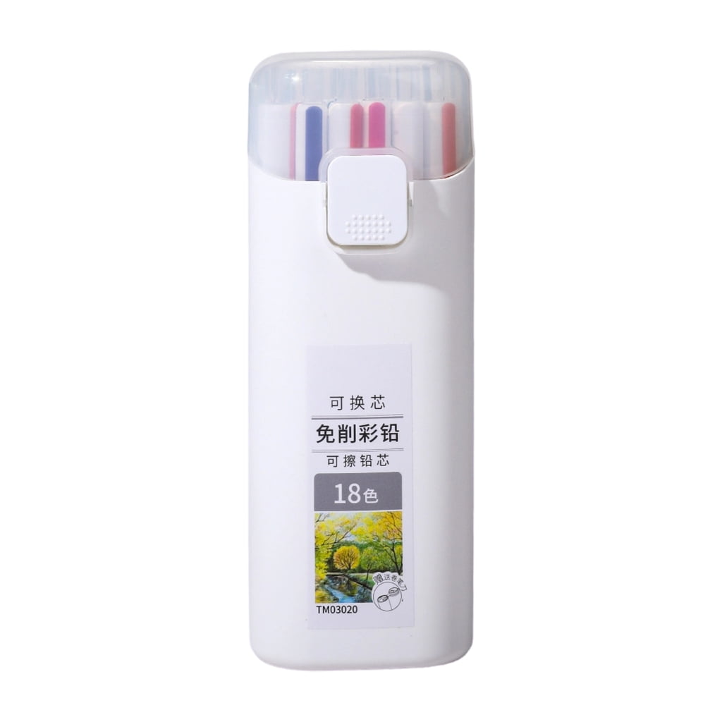 Refillable Erasable Colored Pencil No Sharpening 3.0MM Retractable ...