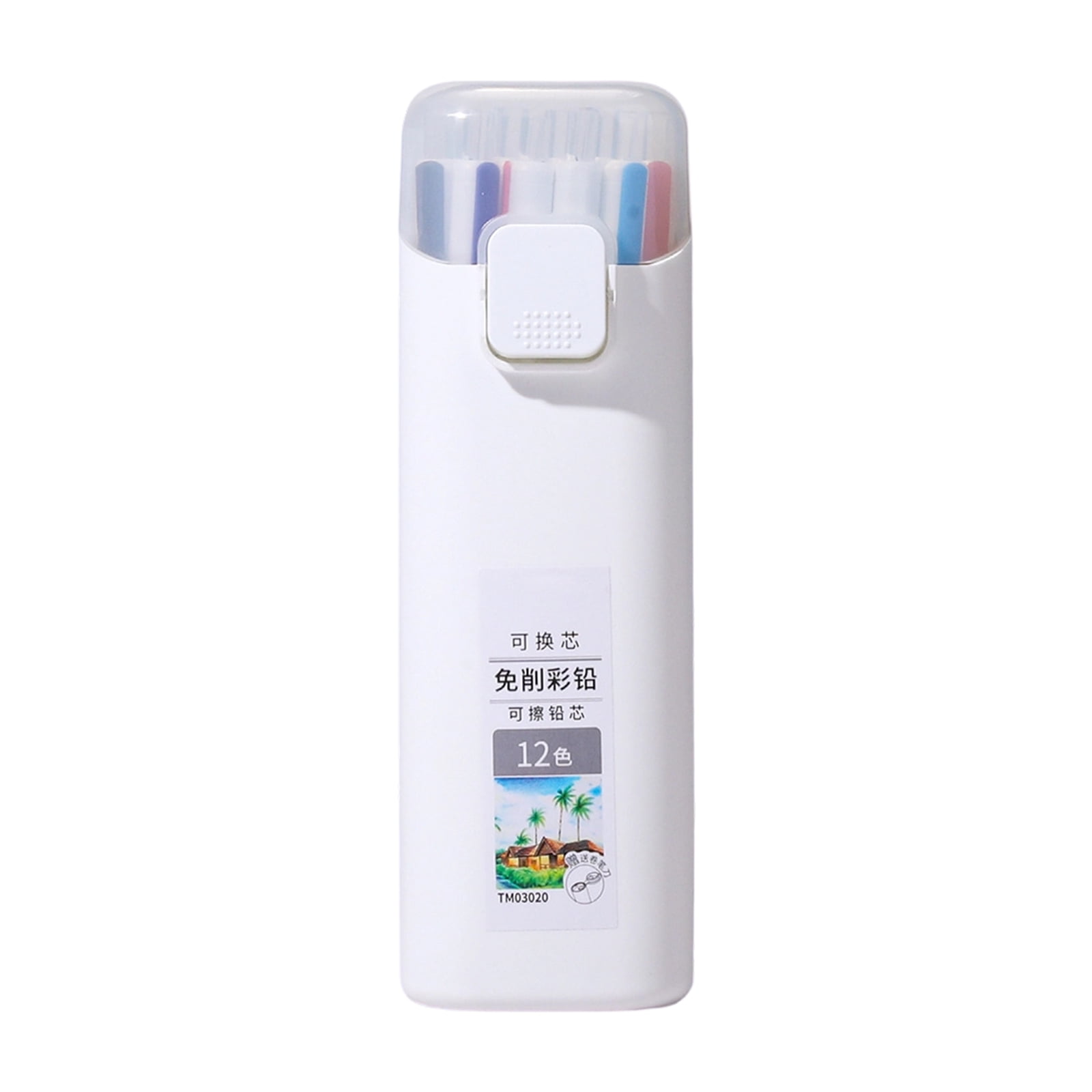 Refillable Erasable Colored Pencil Without Sharpening 3.0MM Retractable ...