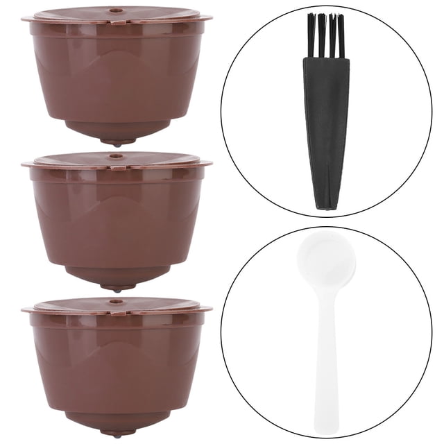 Refillable Filter Set for Dolce Gusto Machines 3-Pack Reusable Coffee ...