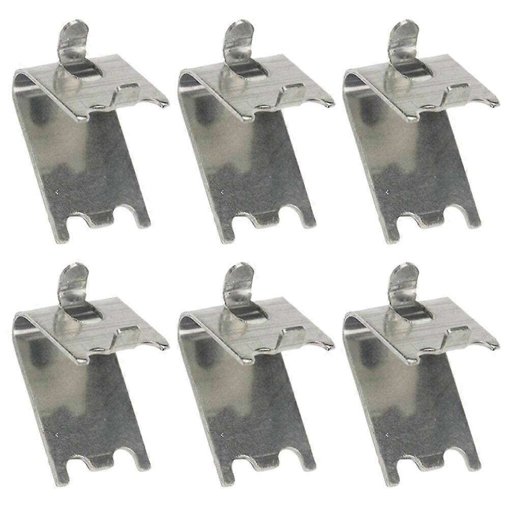 6pcs Replacement Refrigerator Shelf Clips Refrigerator Shelf Support ...