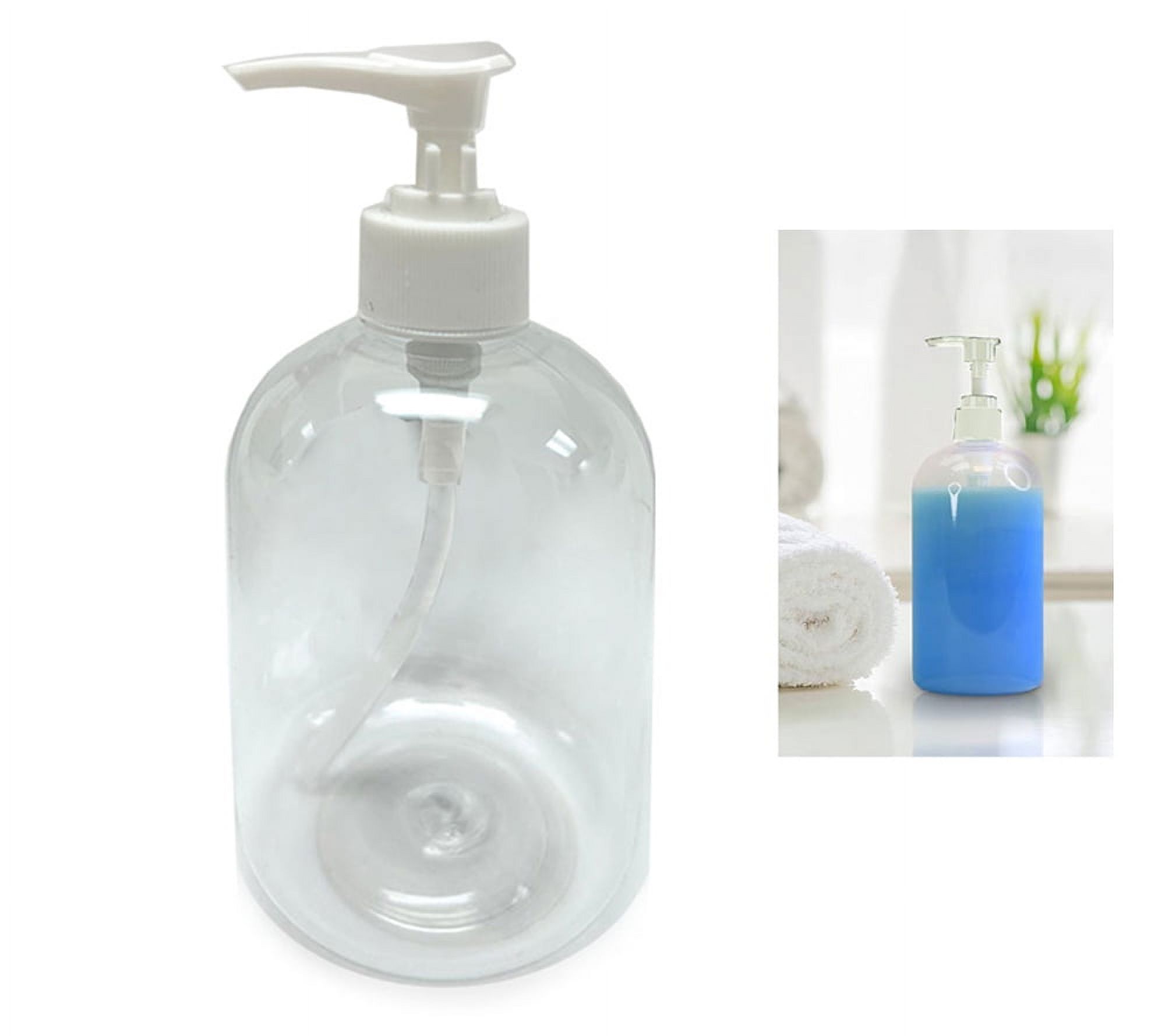 Refillable Liquid Soap Dispenser Pump Lotion Empty Bottle Plastic Spray ...