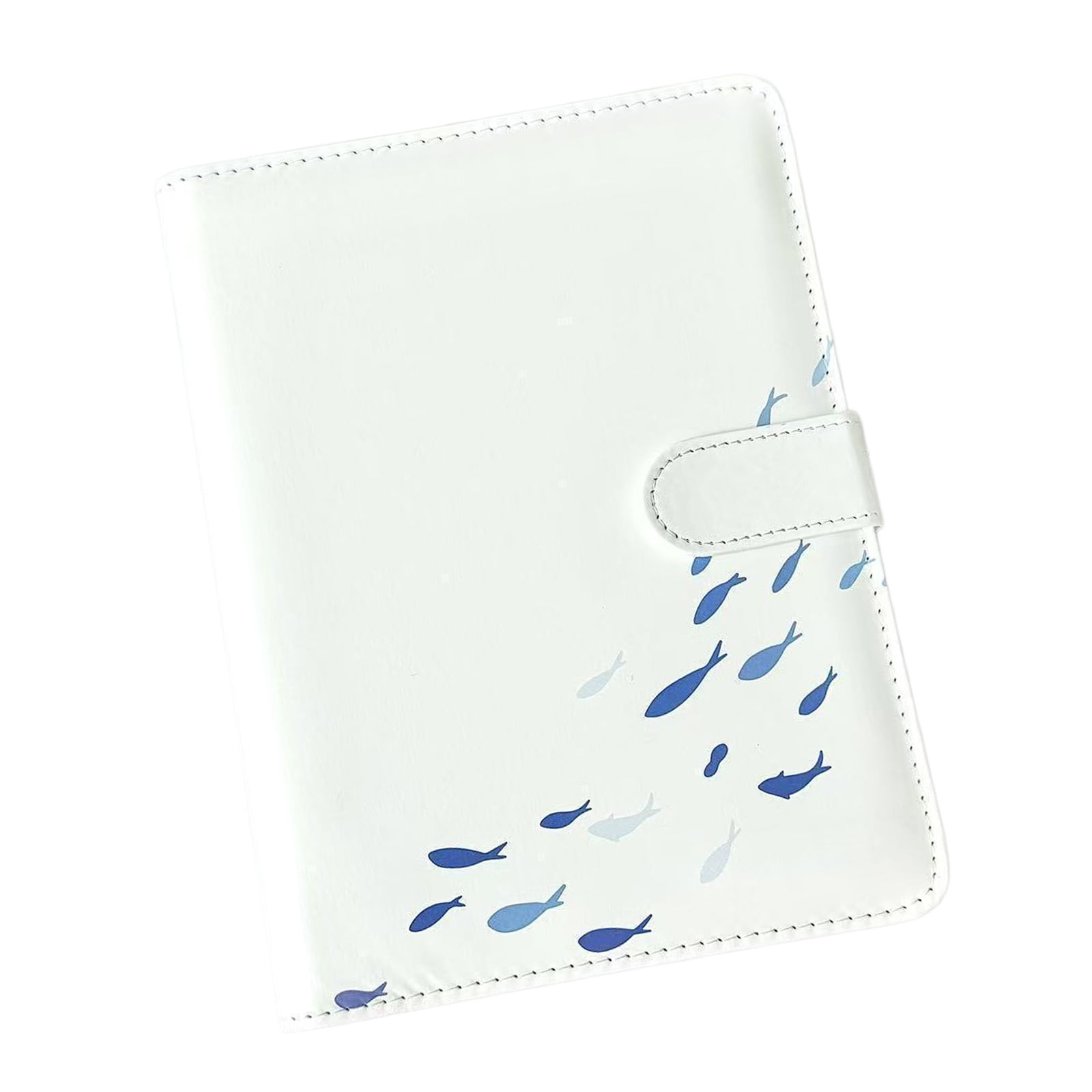 Refillable Notebook With 6 Rings PU Leather Binder Covers Hardcover ...