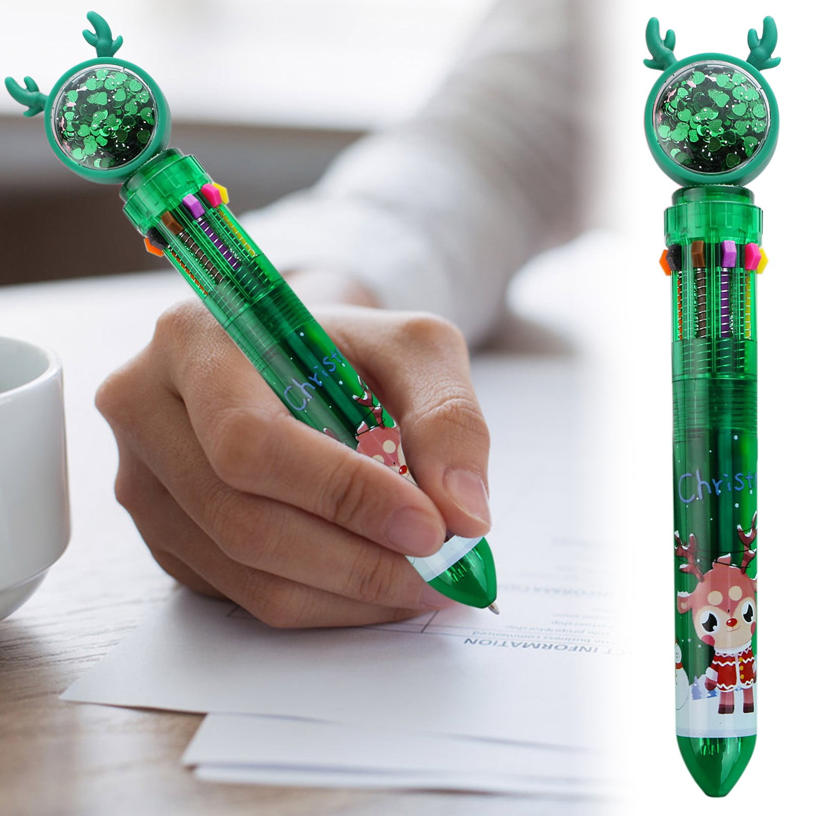 Refillable Pens for Men And Ink 09 Mechanical Pencils Highlighter Light ...