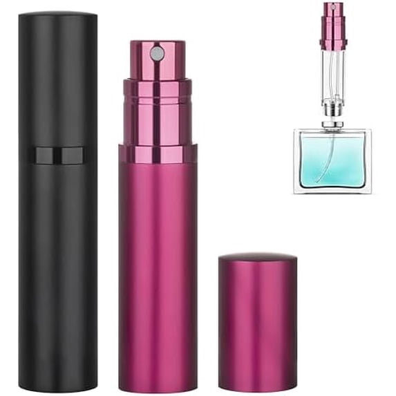 Refillable Perfume Atomizer Travel Bottle 2- 5ml Leakproof Luxury ...