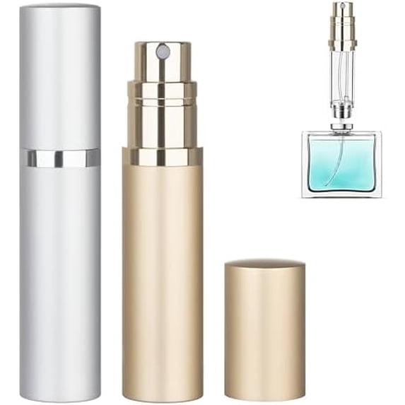 Refillable Perfume Atomizer Travel Bottle 2- 5ml Leakproof Luxury ...