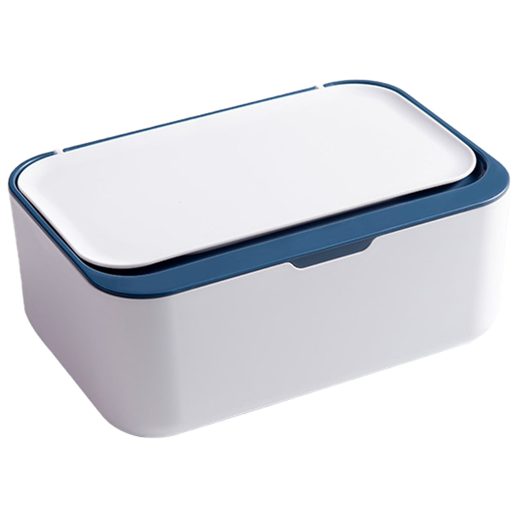 Refillable Rectangular Tissue Box Practical Paper Towel Box Napkin ...