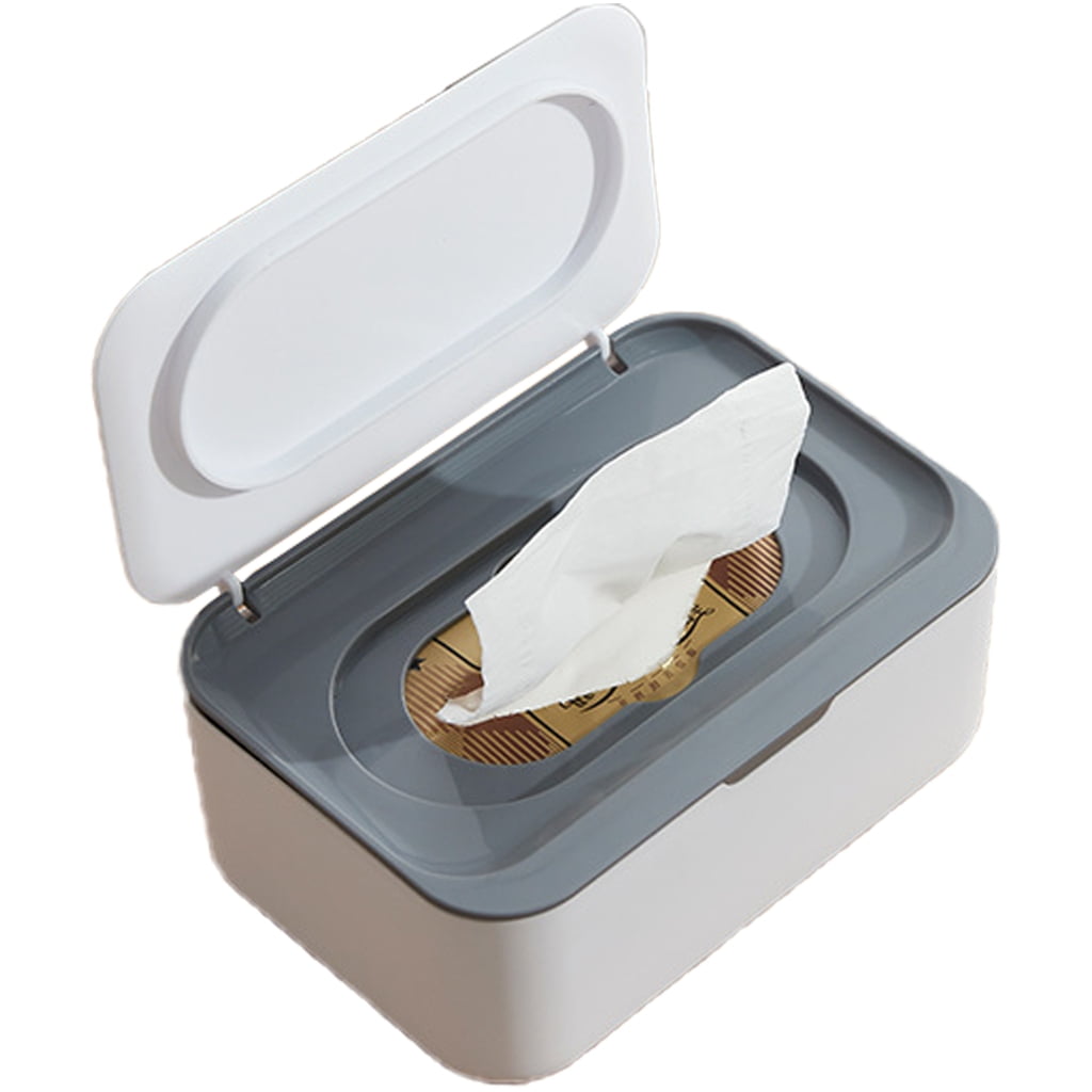 Refillable Rectangular Tissue Box Practical Paper Towel Box Napkin ...