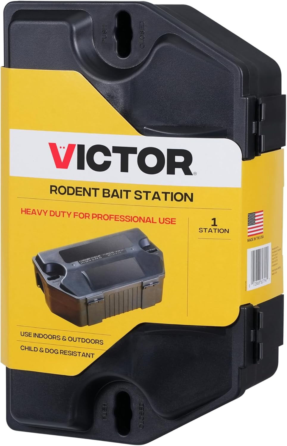 Refillable Rodent Bait Station - XL Rodenticide Bait Station - Also ...