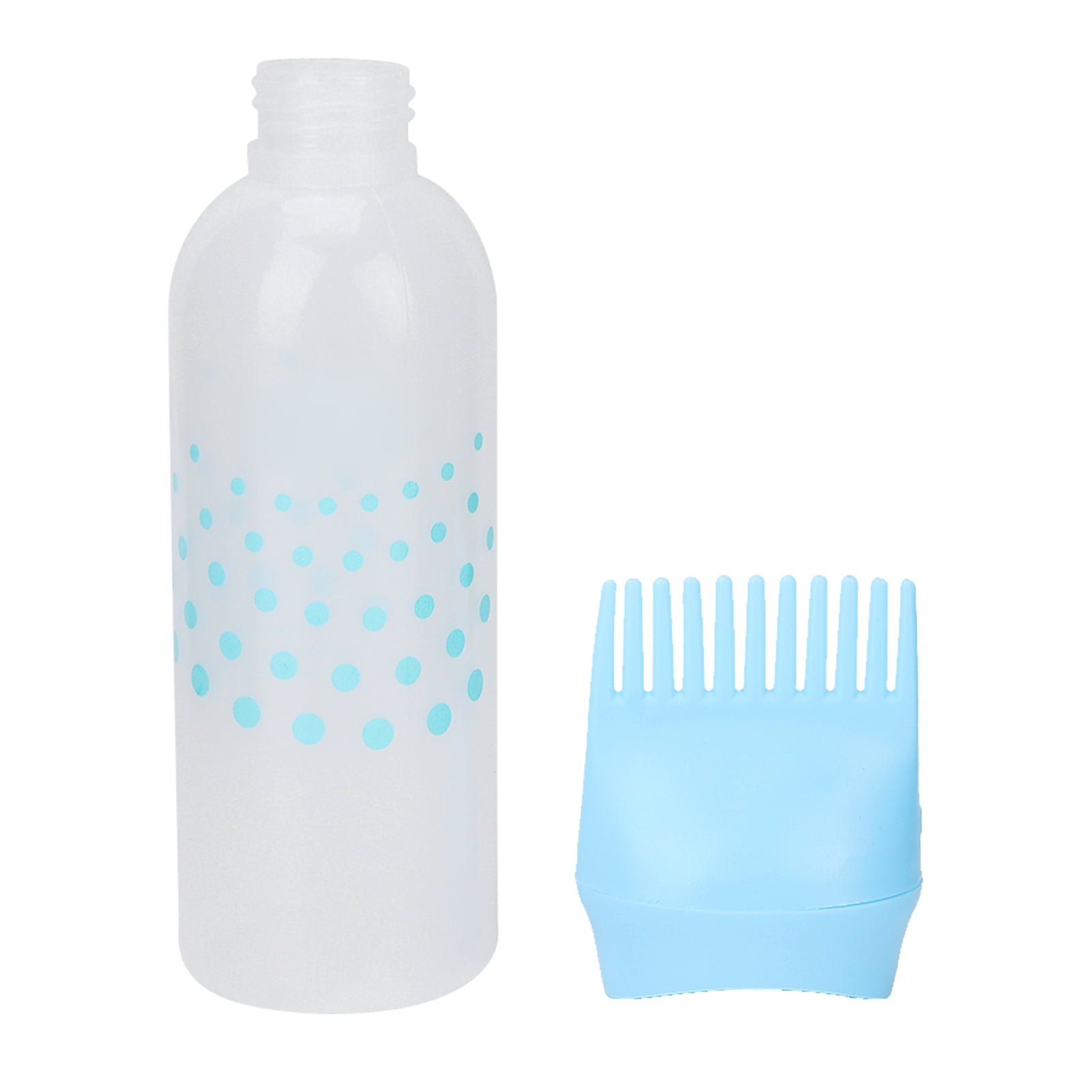 Refillable Shampoo Applicator Bottle Blue Hair Washing Squeeze Bottle ...