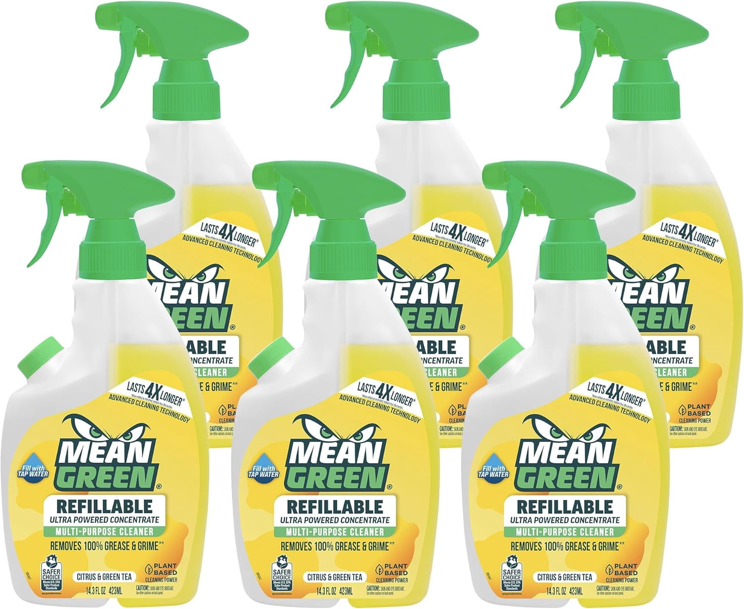 Refillable Ultra Powered CONCENTRATE Multi-Purpose Cleaner, Citrus ...