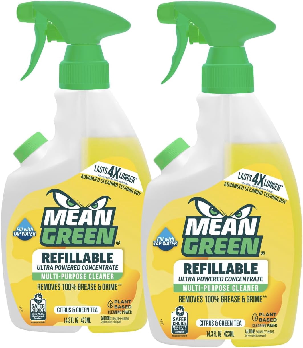 Refillable Ultra Powered Multi-Purpose Cleaner Concentrate, Citrus ...