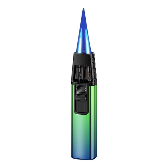 Refillable Windproof Butane Torch Lighter,Adjustable Blue Flame up to ...