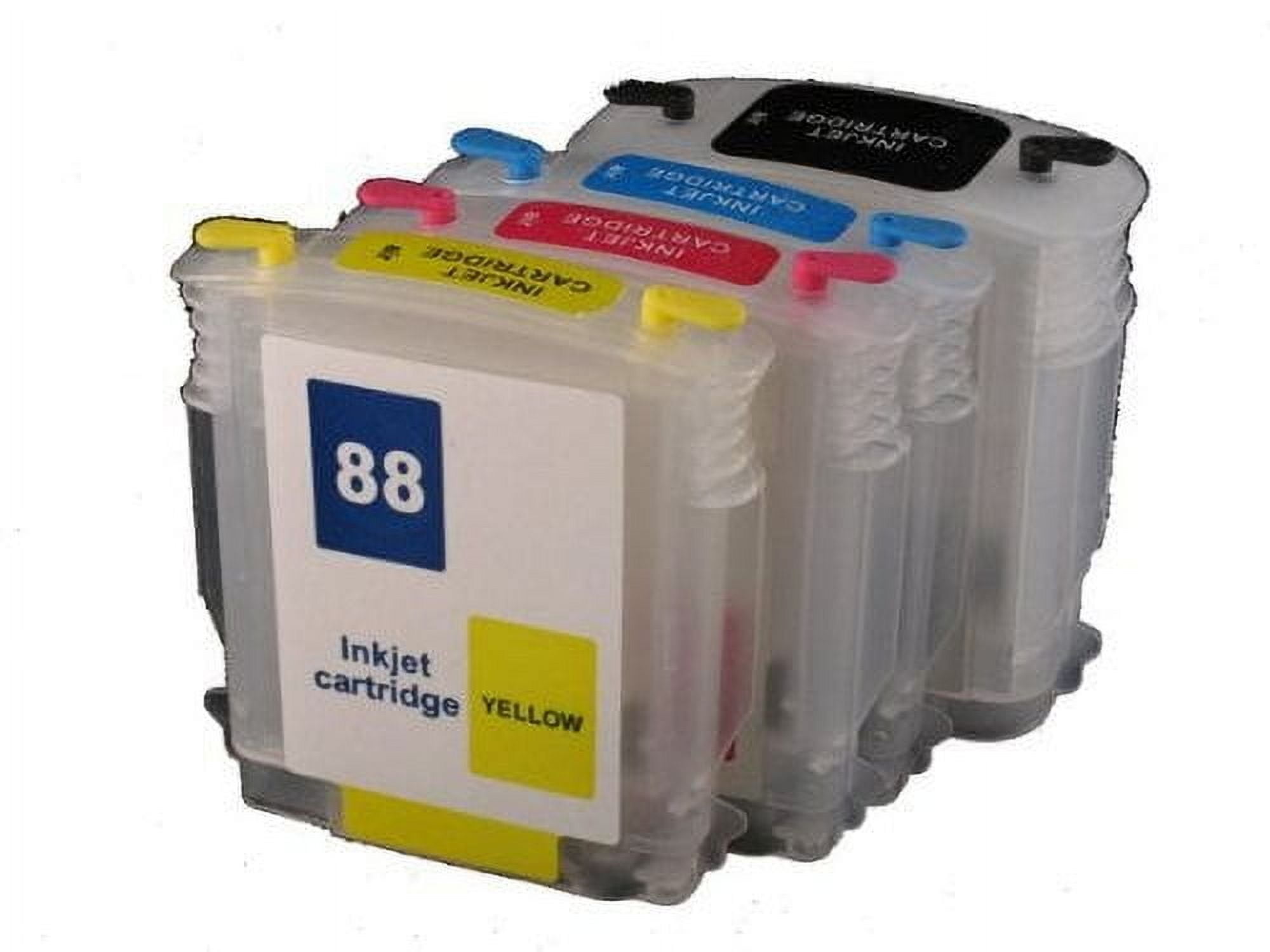 Refillable ink cartridge 88 88XL for officejet pro K5400 L7650 L7680 ...