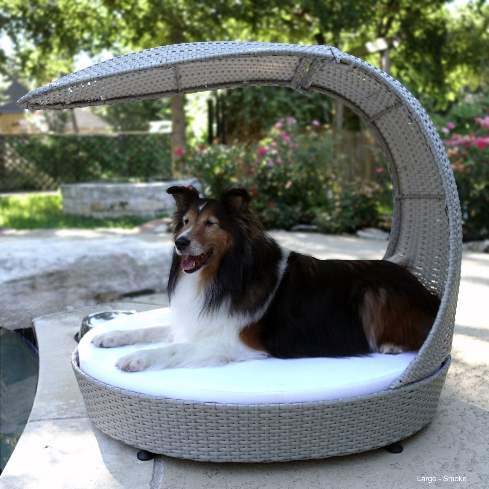 Refined Canine Outdoor Dog Chaise Lounger - Walmart.com