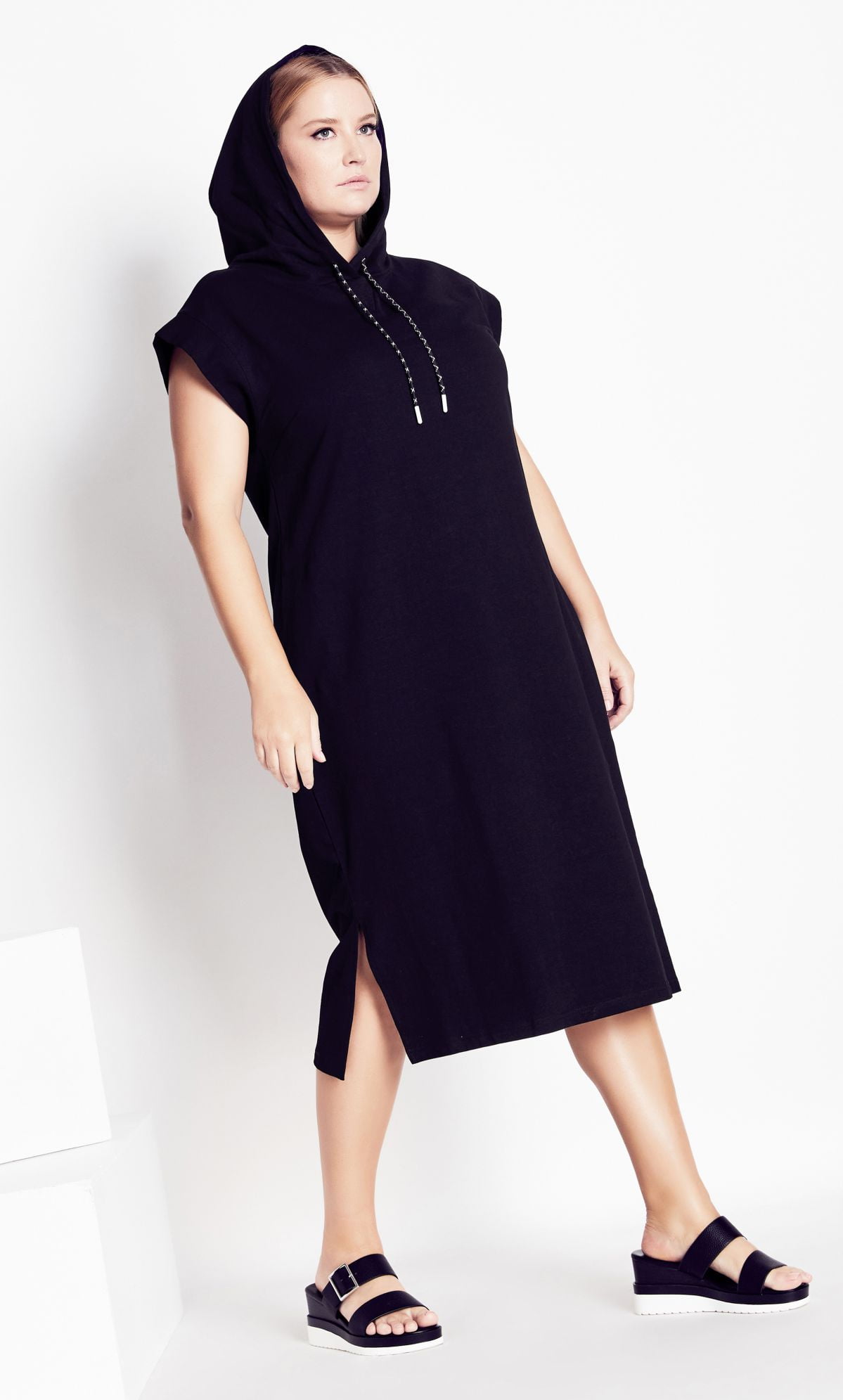 Refinity Women's Plus Size Mila Dress - Black - Walmart.com