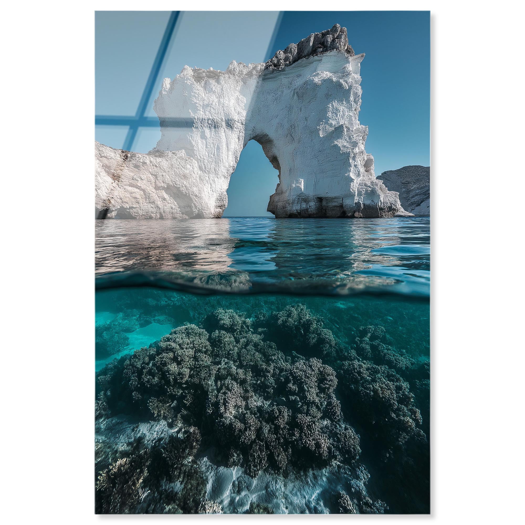 Reflected Realities I Acrylic Print Coastal Art Prints by Notoriart ...