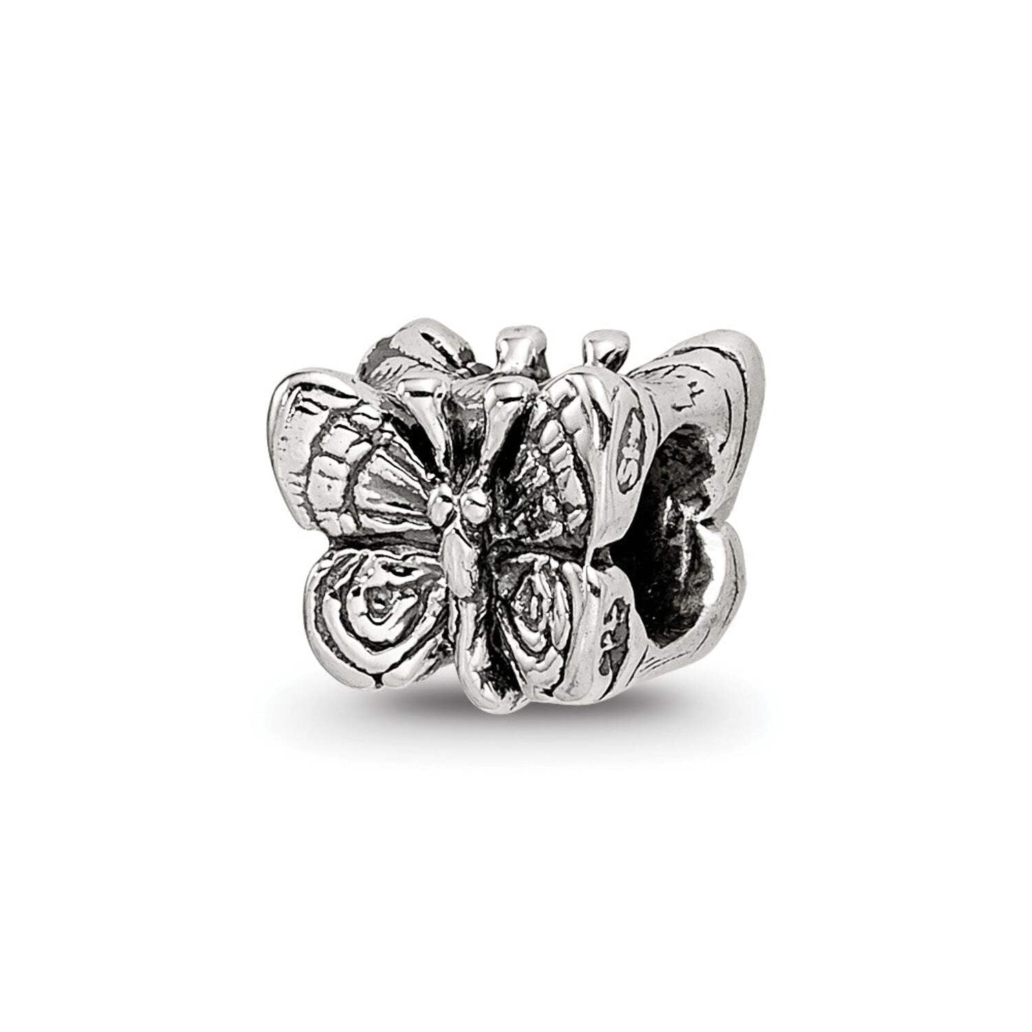 925 Sterling Silver Polished Artisan Oxidized Reflections Teen ...