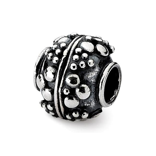 Reflection Beads Sterling Silver Reflections Decorative Bali Bead ...